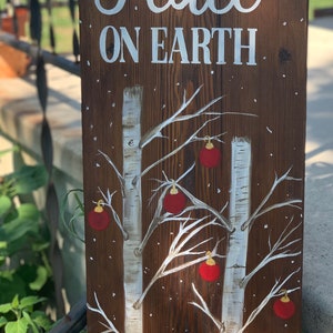 Peace on Earth Christmas Decor - Etsy
