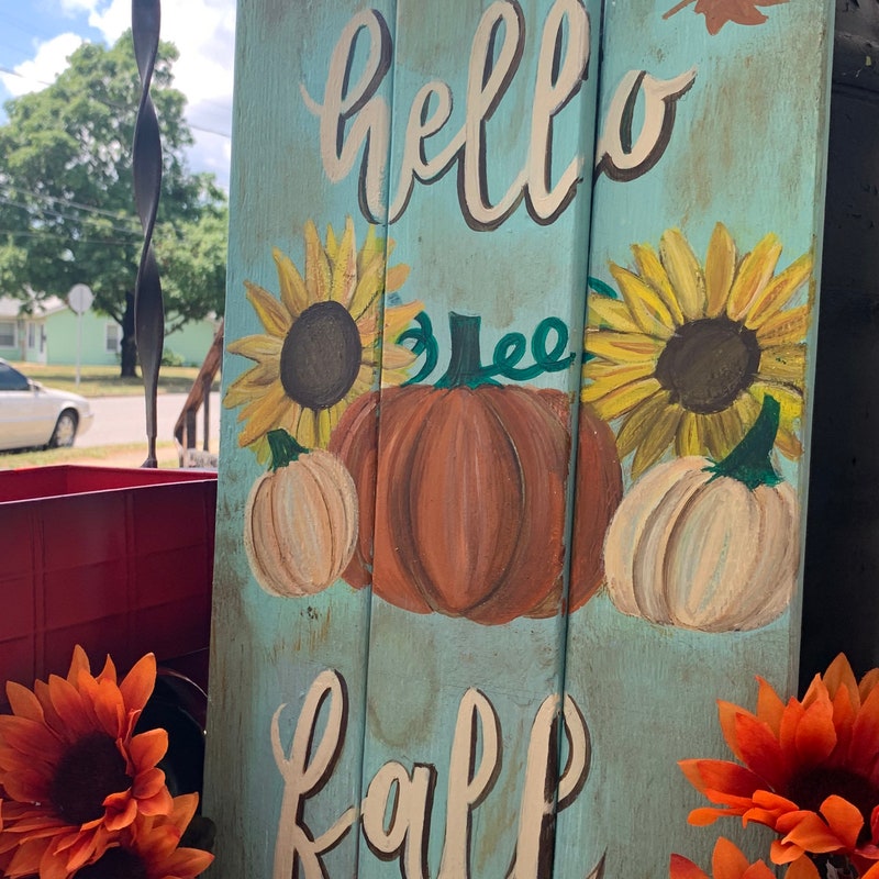 Outdoor Fall Signs - Etsy