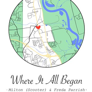 Custom Map Drawing - Etsy