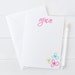Girl Stationery Girls Stationery Set Flower Stationary Cute Stationary ...