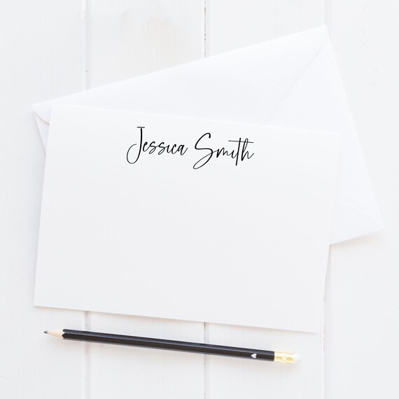 Name Notecards Name Note Cards From the Desk of Notes | Etsy