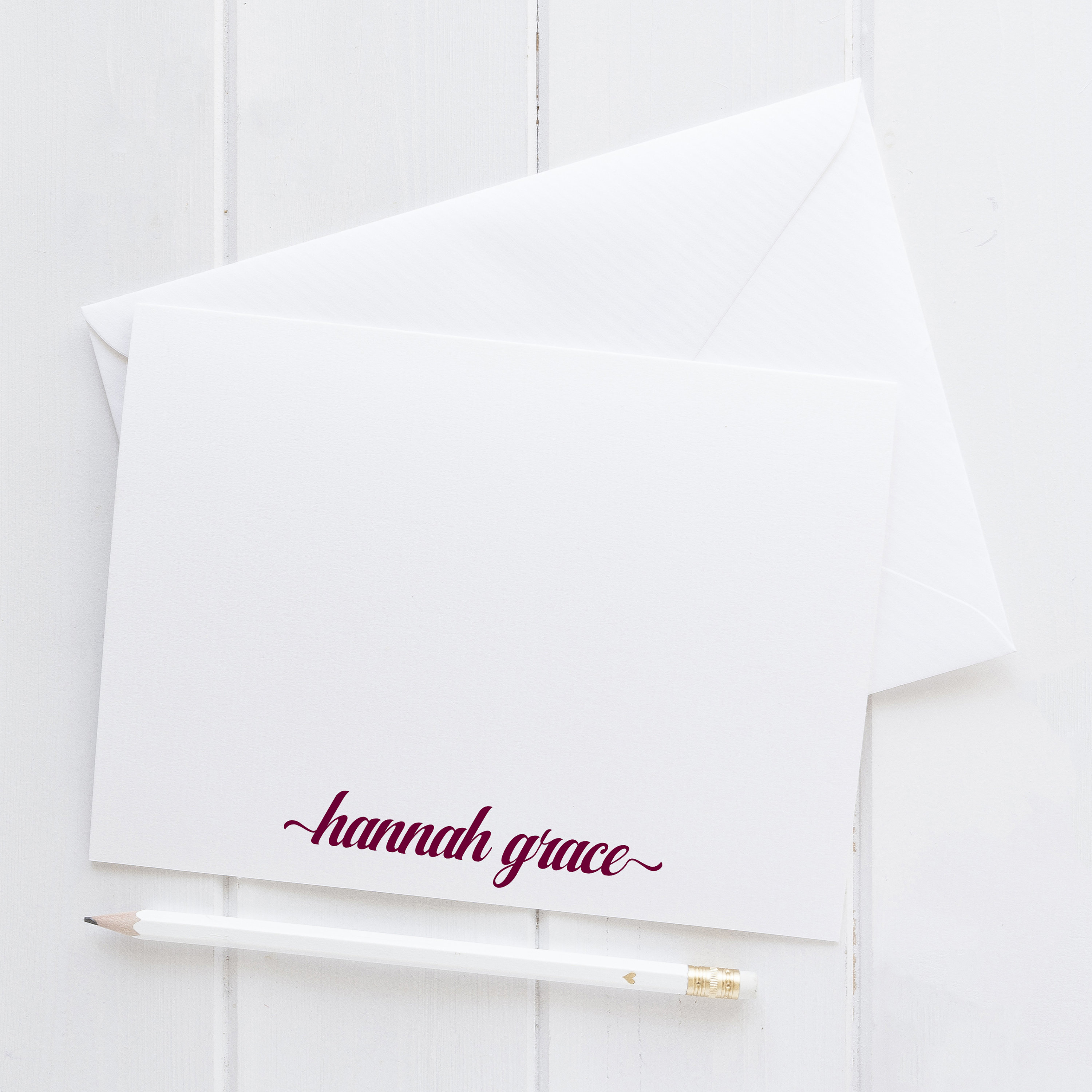 Personal Stationery Custom Stationary Note Cards With - Etsy UK