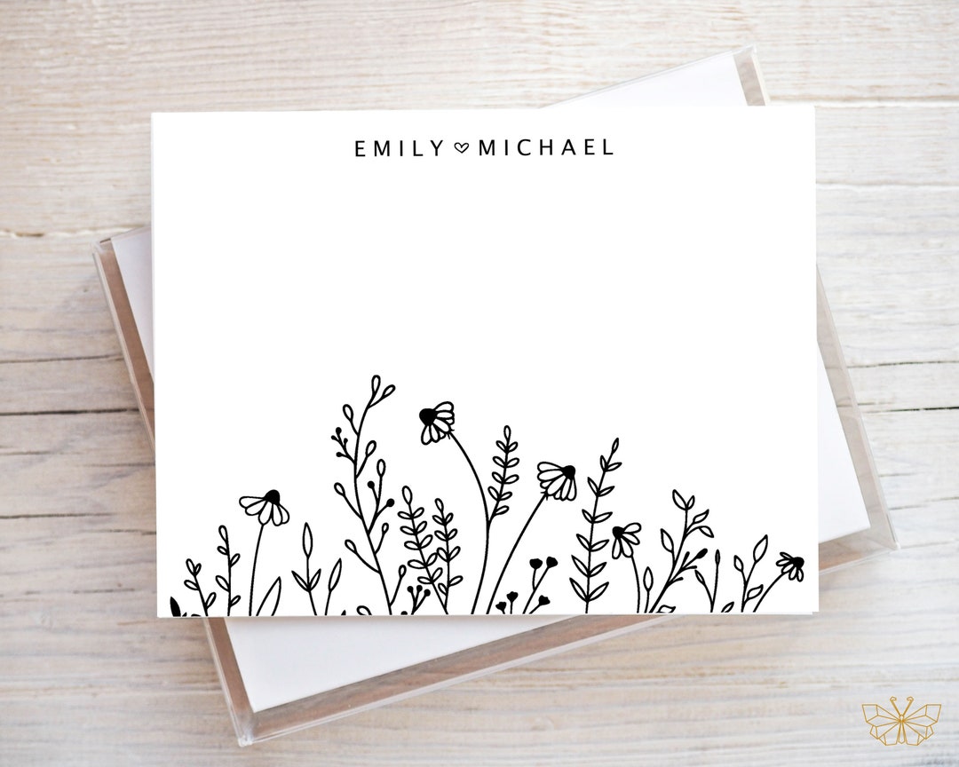 Personalized Couple Thank You Notes, Gifts for Newlyweds, Couples Notes ...
