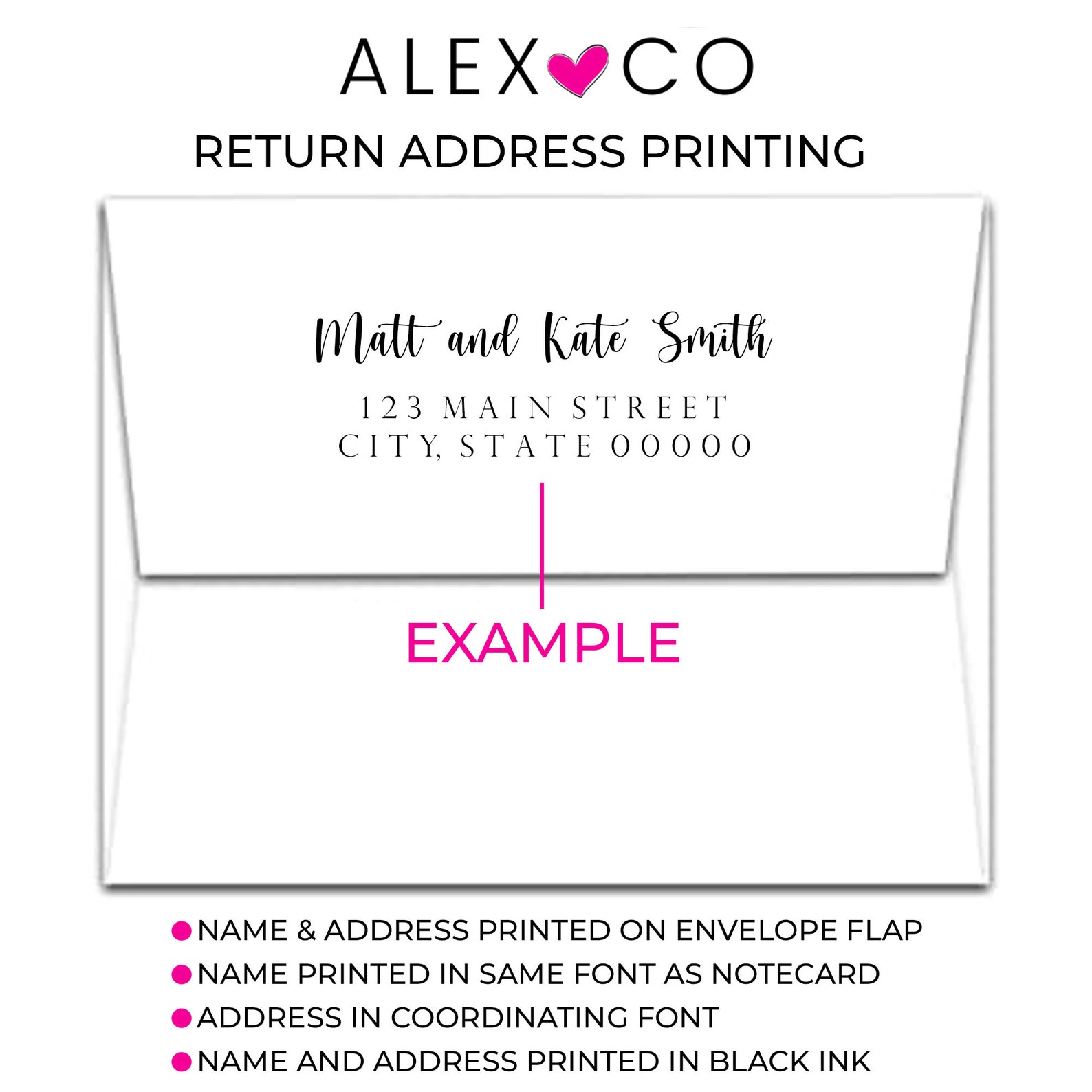 Personalized Name Stationery Stationery With Return Address | Etsy