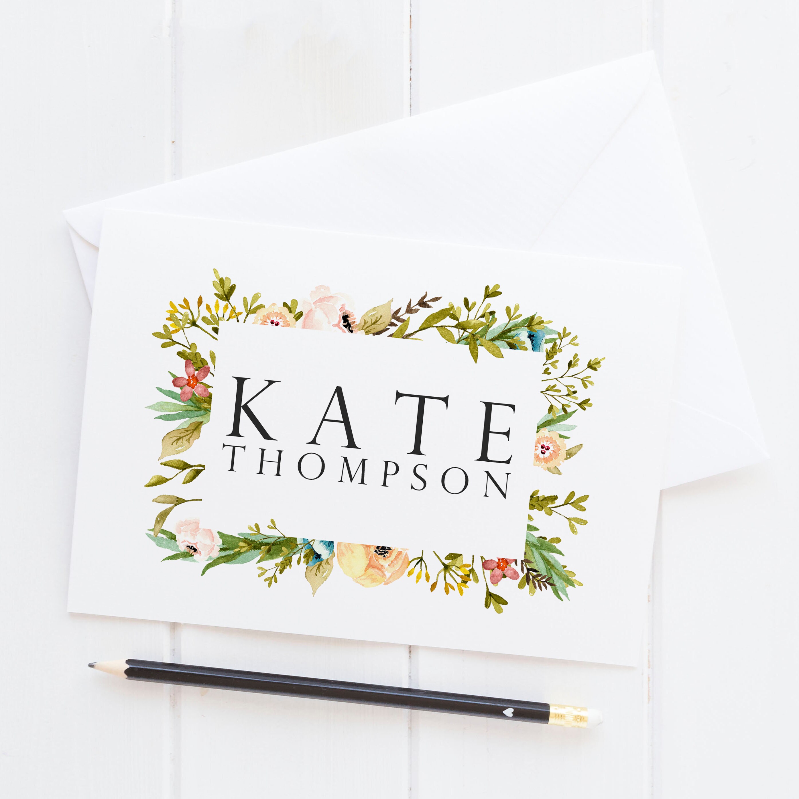 Personalized Stationery for Women A Note From Personalized - Etsy