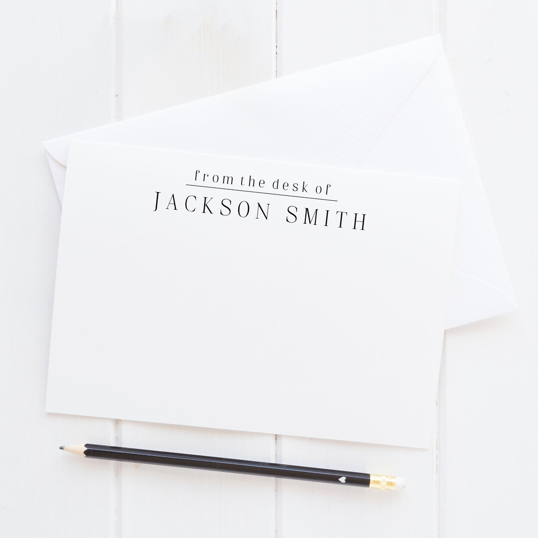 Personalized Mens Stationary Mens Stationary Set Mens Notecards ...