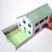 Nordic Village Paper Models: a Set of Two Printable Miniature Houses ...