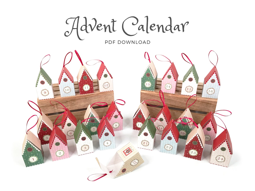 Printable Advent Calendar: Count Down to Christmas With This Set of ...