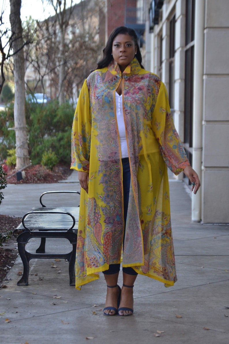 Sabrina Plus Size Boho Duster | Etsy