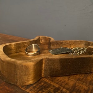 Tarleton State University “heart of Texas” Hand Sign Wood Carved Tray ...