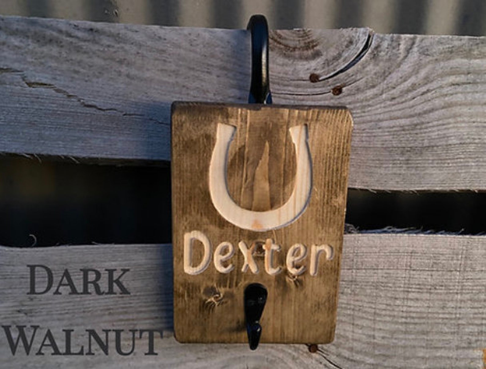 Horse Tack Holder Personalized, Horse Lover Gift, Sturdy Stall Hanging ...