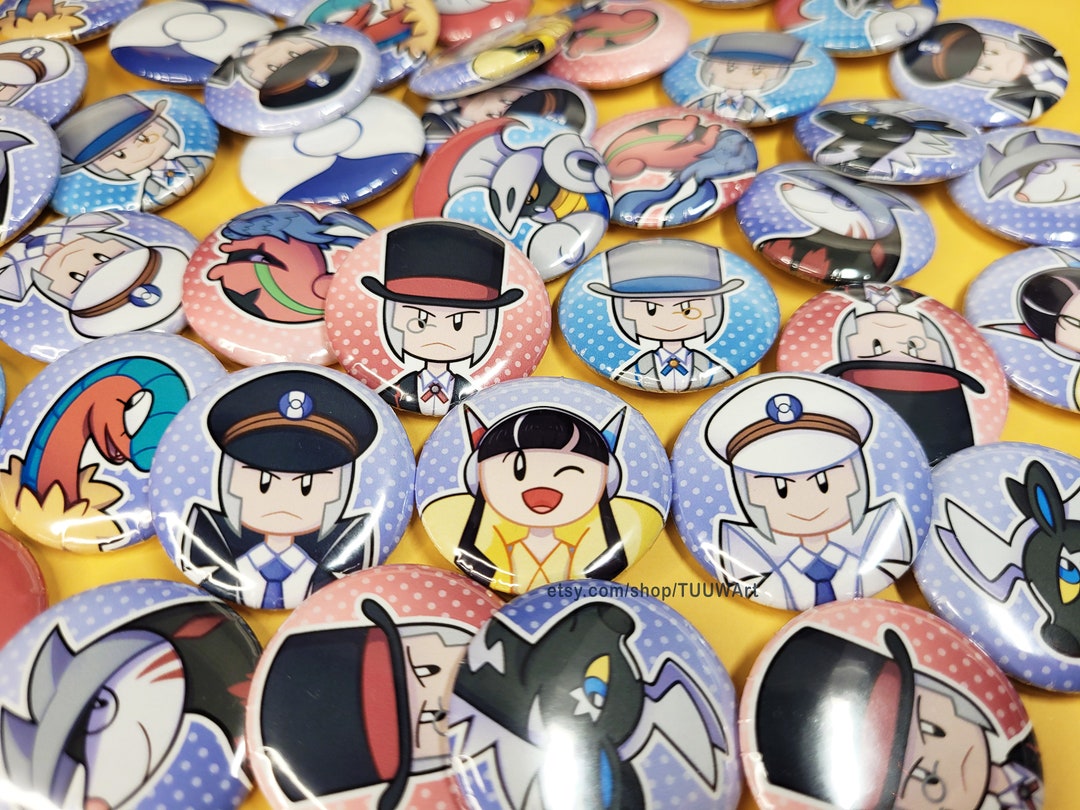 Nimbasa and Subway Masters Pinback Button Set - Etsy