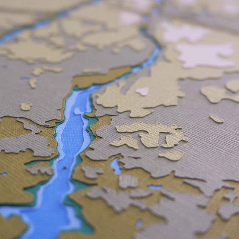 Personalized Map Art - Etsy