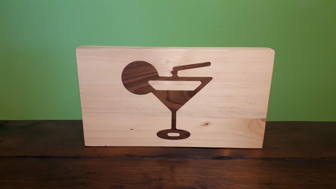 Decorative Martini Sign - Etsy