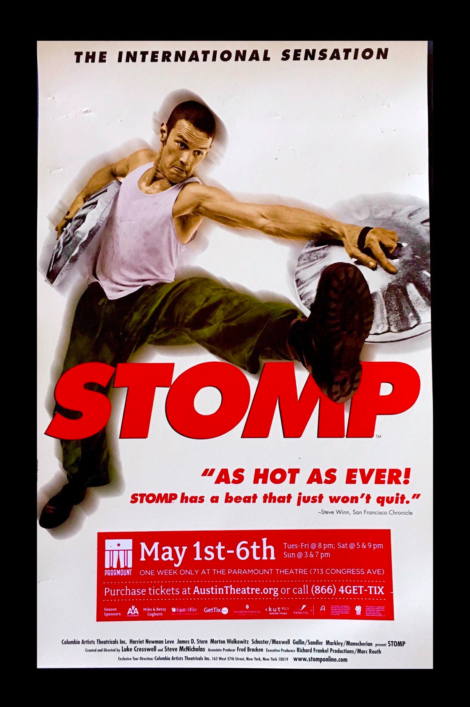 STOMP GREASE Original Austin Texas Musical Concert Posters - Etsy