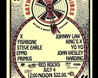 Primus Concert Poster - Etsy