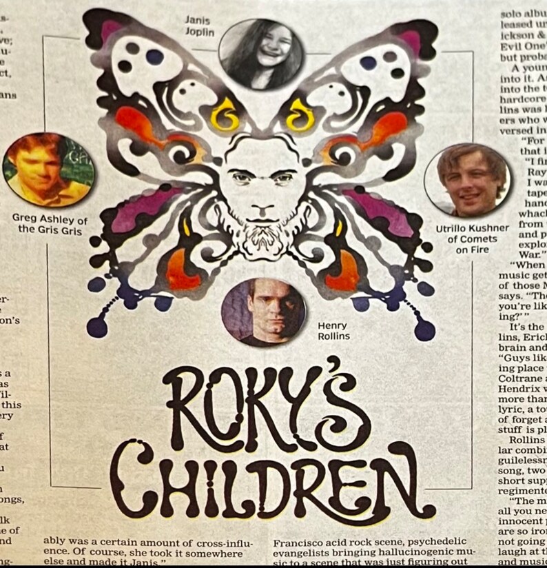 1990 DOUG SAHM ROKY Erickson Rusty Weir Original Texas - Etsy