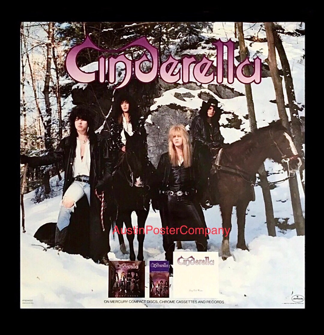 1988 CINDERELLA Long Cold Winter Original Record Promo Only Music ...