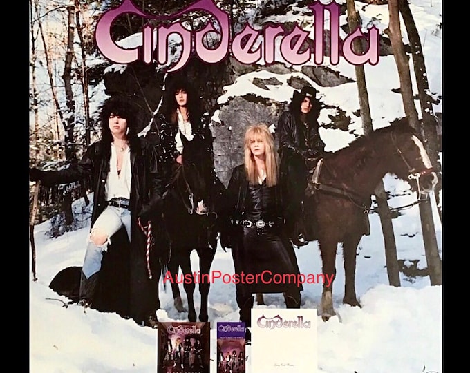 1988 CINDERELLA Long Cold Winter Original Record Promo - Etsy
