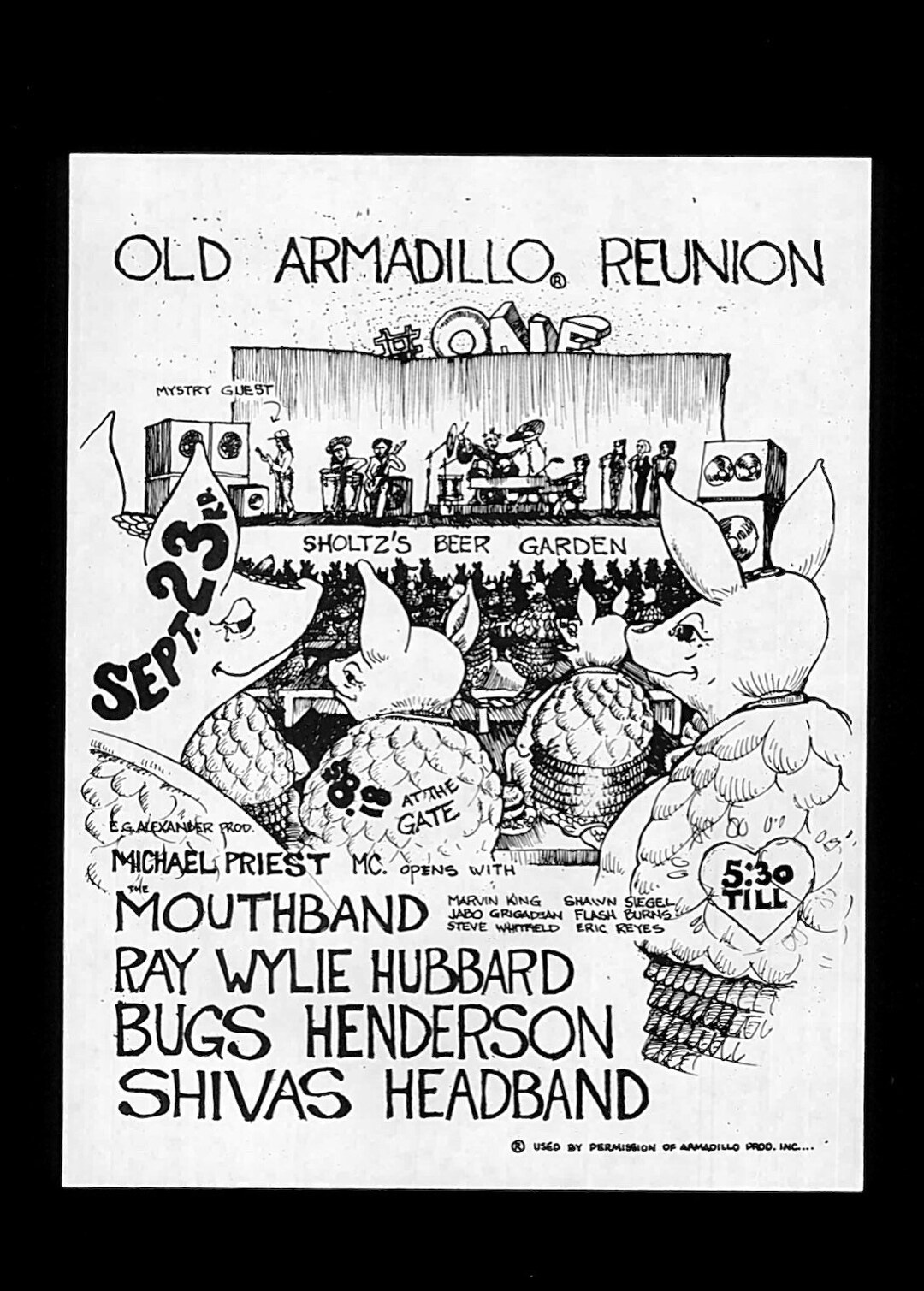 1981 - Shivas Headband + Michael Priest - Bugs Henderson Original ...