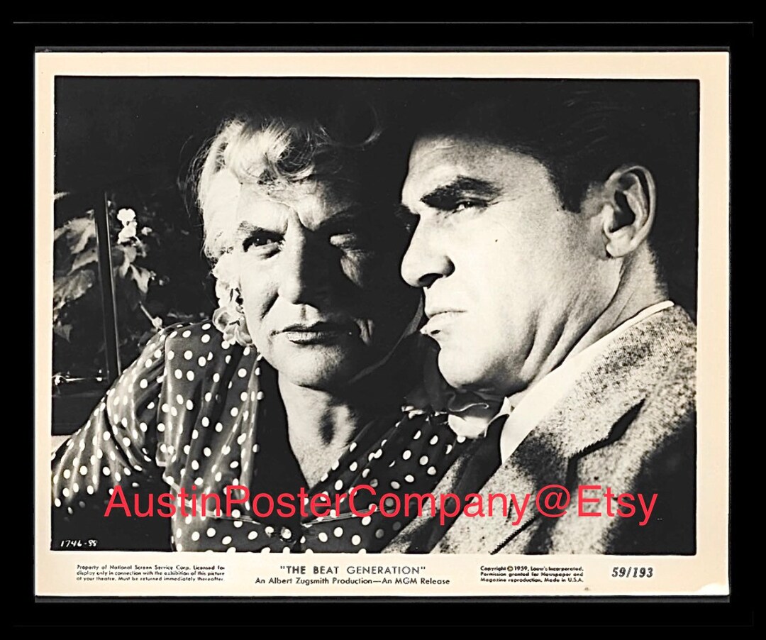 1959 the Beat Generation Rare Early Steve Cochran - Etsy