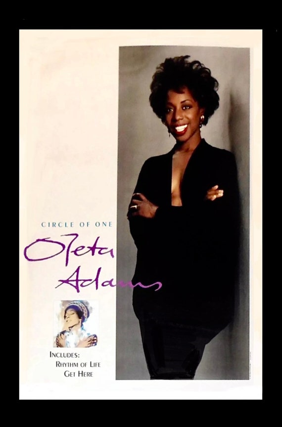 1990 Oleta Adams Rare Original Vintage Music Promo Only - Etsy