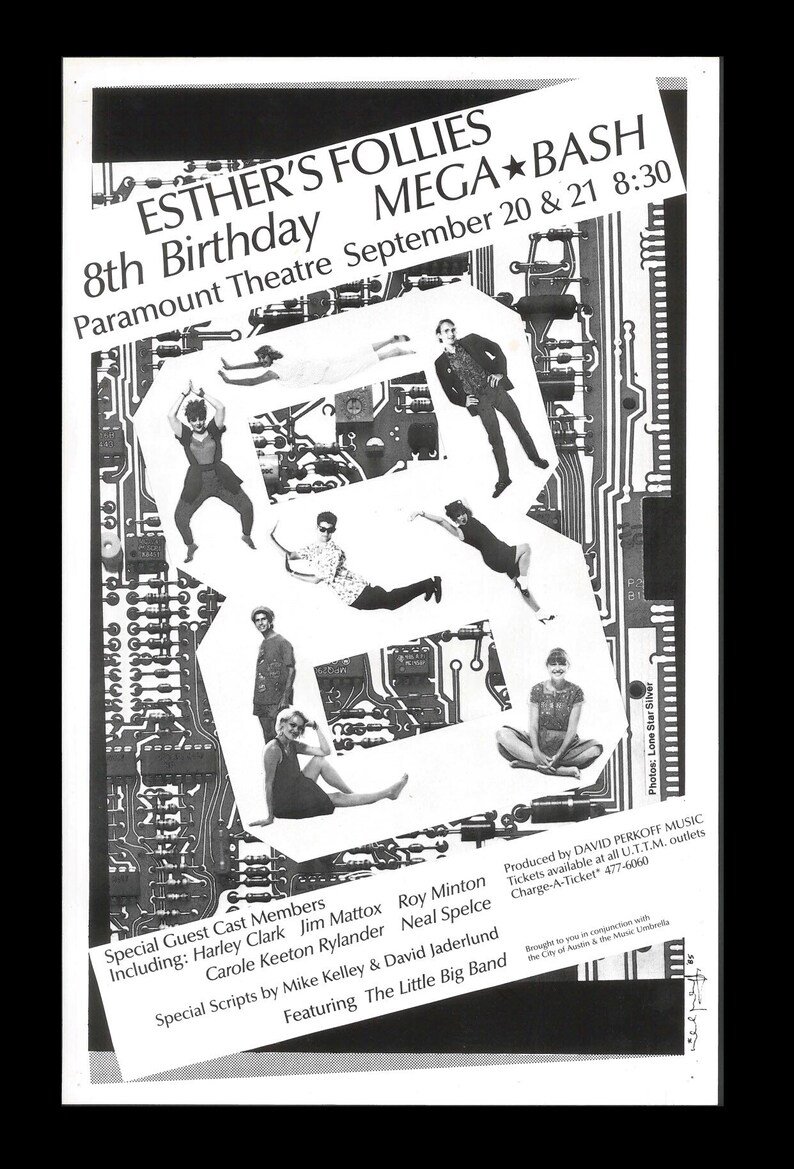 1985 Esthers Follies Jim Mattox Carole Rylander Roy - Etsy