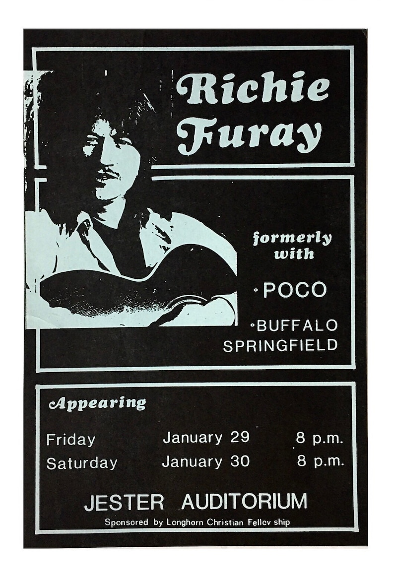 1982 Richard Furay Buffalo Springfield Poco Original - Etsy