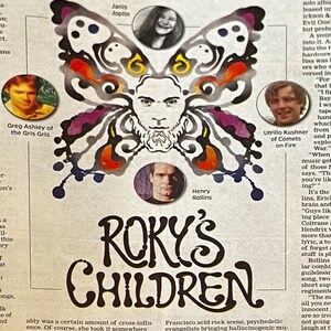 1995 ROKY Erickson Original 1st Printing Promo Only Record Music Poster ...