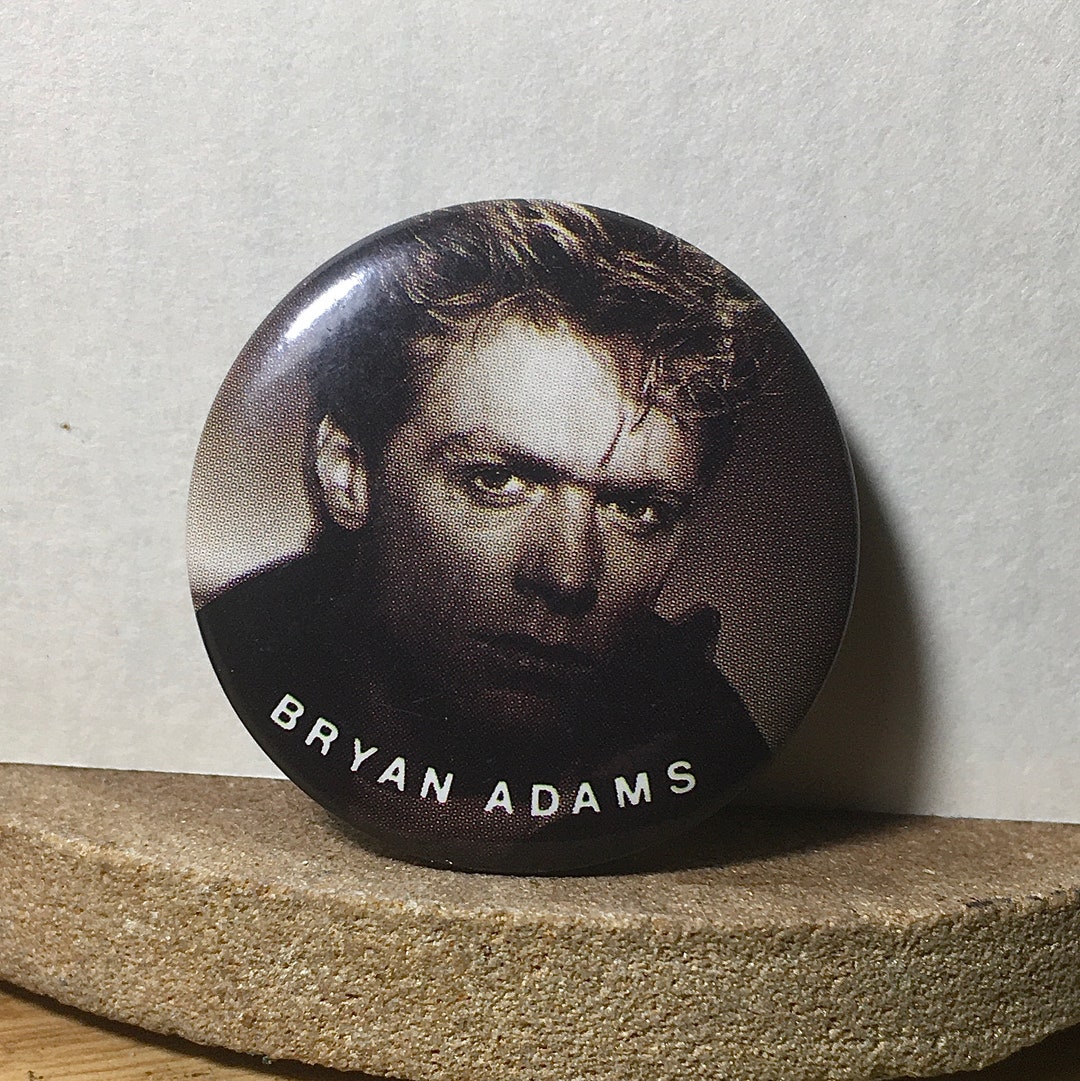 1985 - Bryan Adams - Original Promo Button - Etsy