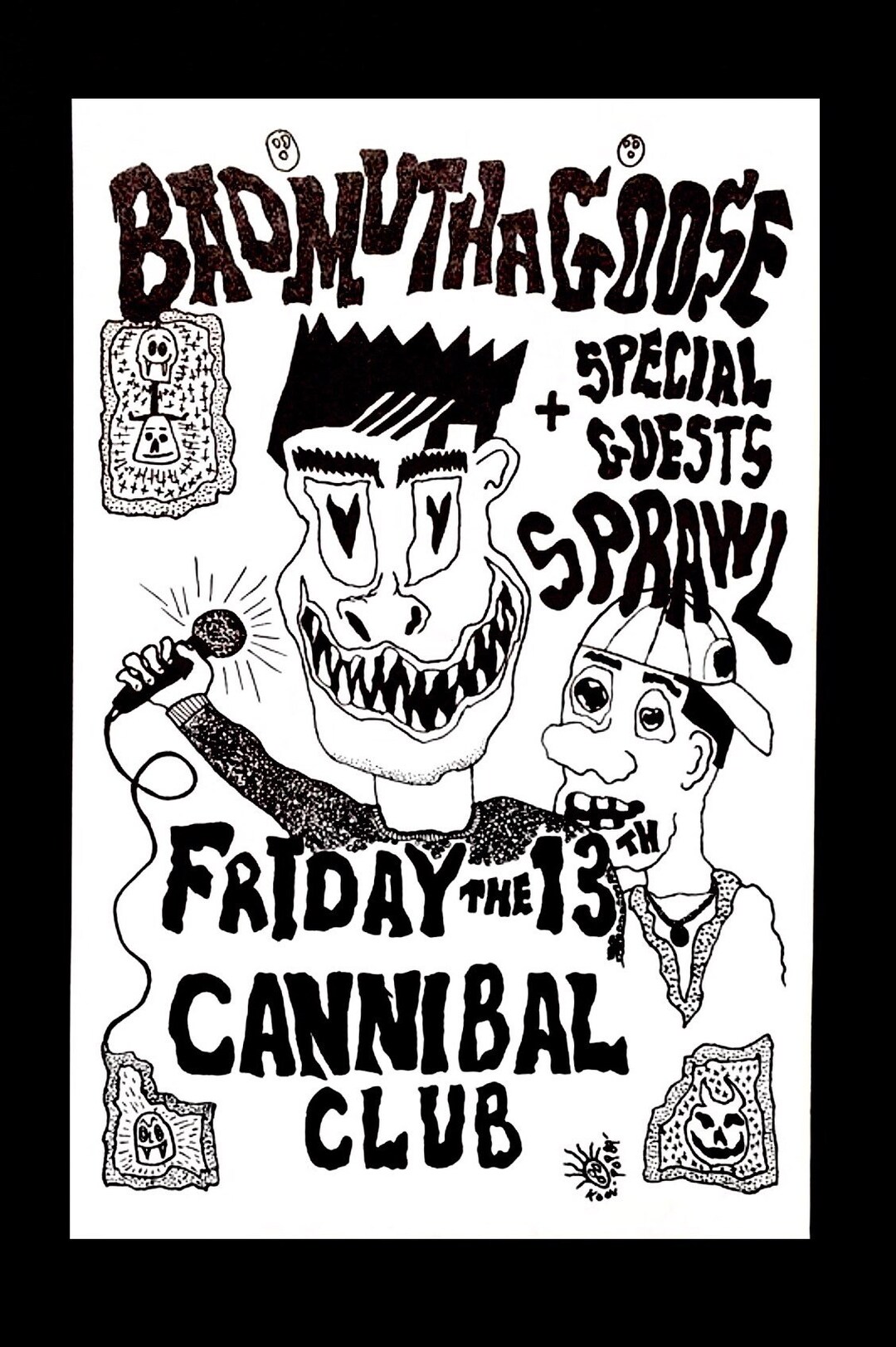 1989 - Bad Mutha Goose - Sprawl - Original Austin Texas Funk Cannibal ...