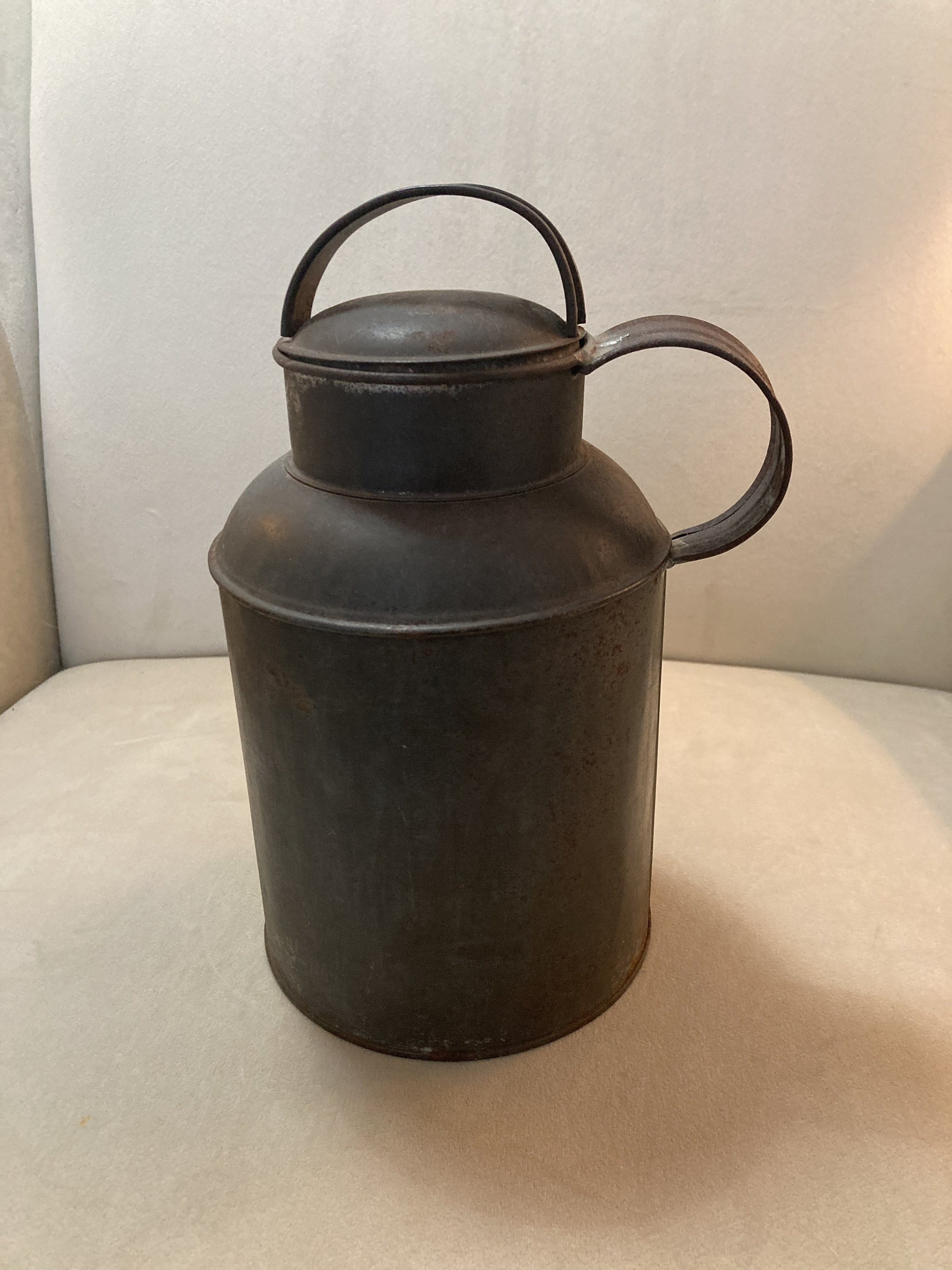 Vtge 1940 Metal Milk Can/water Can/ Cream Can With Lid - Etsy