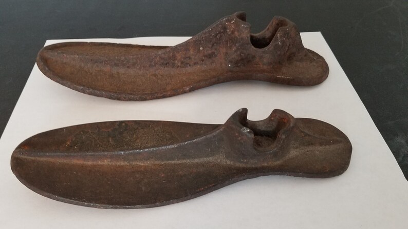 Antique Cast Iron Shoe Lasts, Vintage Shoemaker's Tool - Early 1900's ...