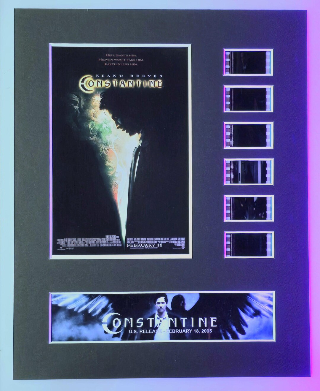 Constantine 2005 Keanu Reeves Horror 8x10 Theatrical 35mm Movie Film ...