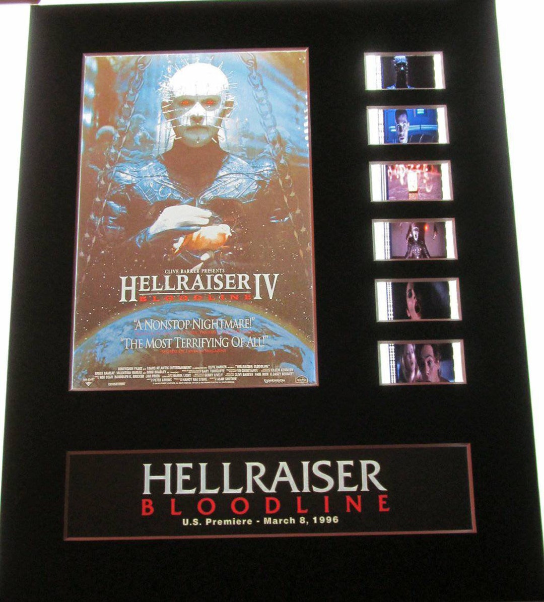 Hellraiser IV 4 Bloodline 1996 Pinhead Clive Barker Horror 8x10 ...