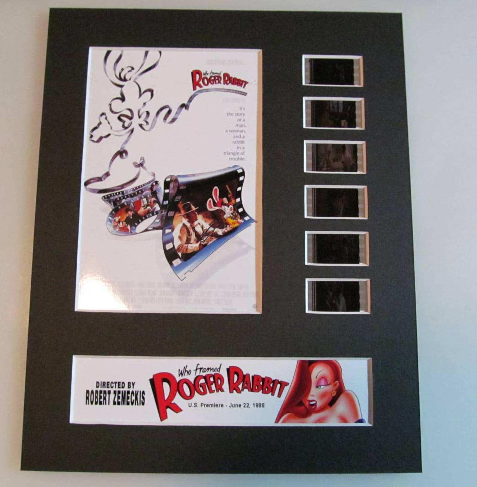 Who Framed Roger Rabbit 1988 Disney 35mm Movie Film Cell - Etsy