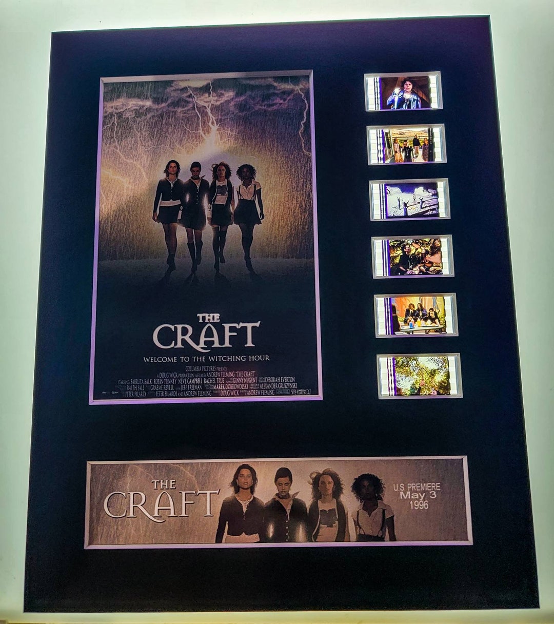 THE CRAFT 1996 35mm Movie Theatrical Film Cell Display 8x10 ...