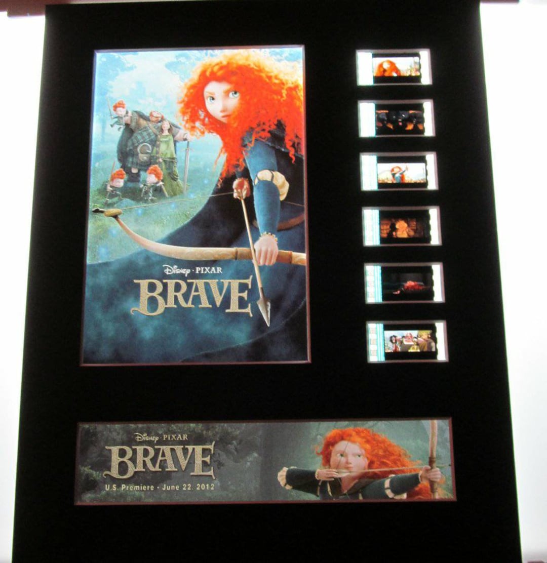 BRAVE Disney Pixar Animation 35mm Movie Film Cell Display 8x10 ...