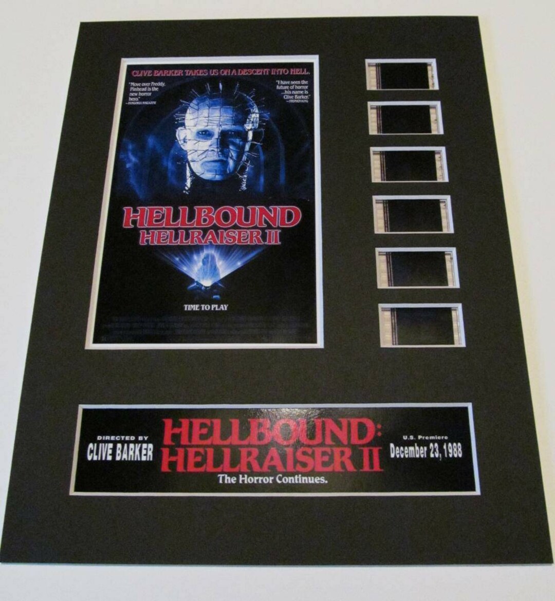 Hellraiser II 2 Hellbound 1988 Pinhead Doug Bradley Clive Barker Horror ...