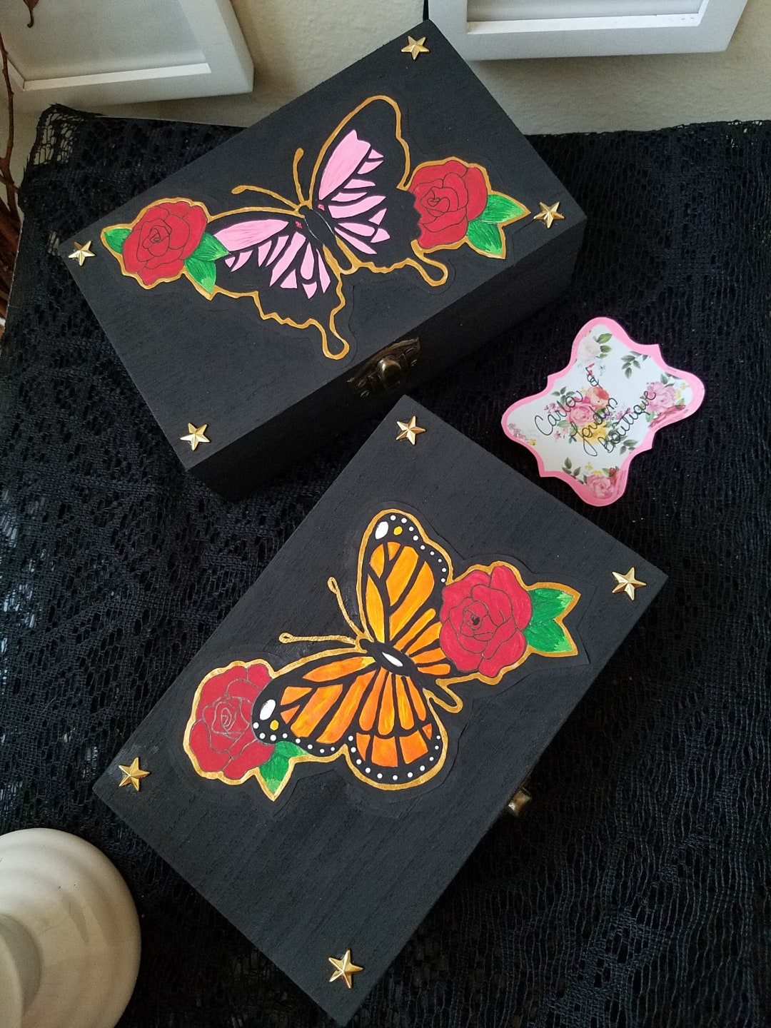 Witch Wooden Box Jewelry Wooden Box Witch Box Jewelry Box - Etsy