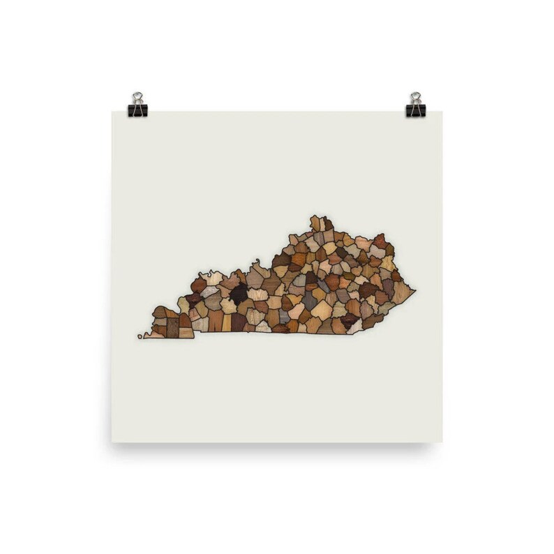 State Maps - Southeast - Etsy
