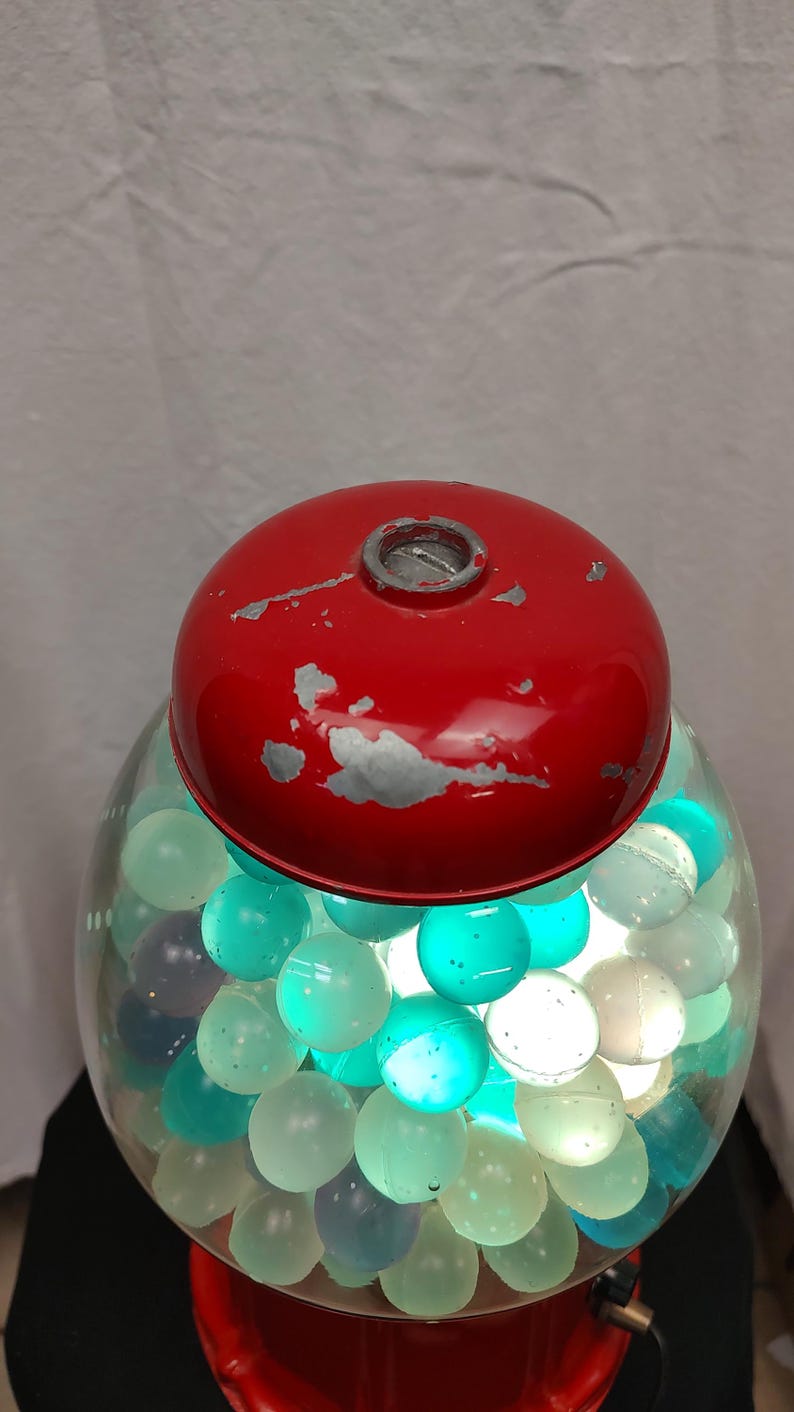 Color Changing LED Gumball Machine Lamp - Etsy