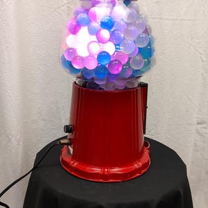 Color Changing LED Gumball Machine Lamp - Etsy