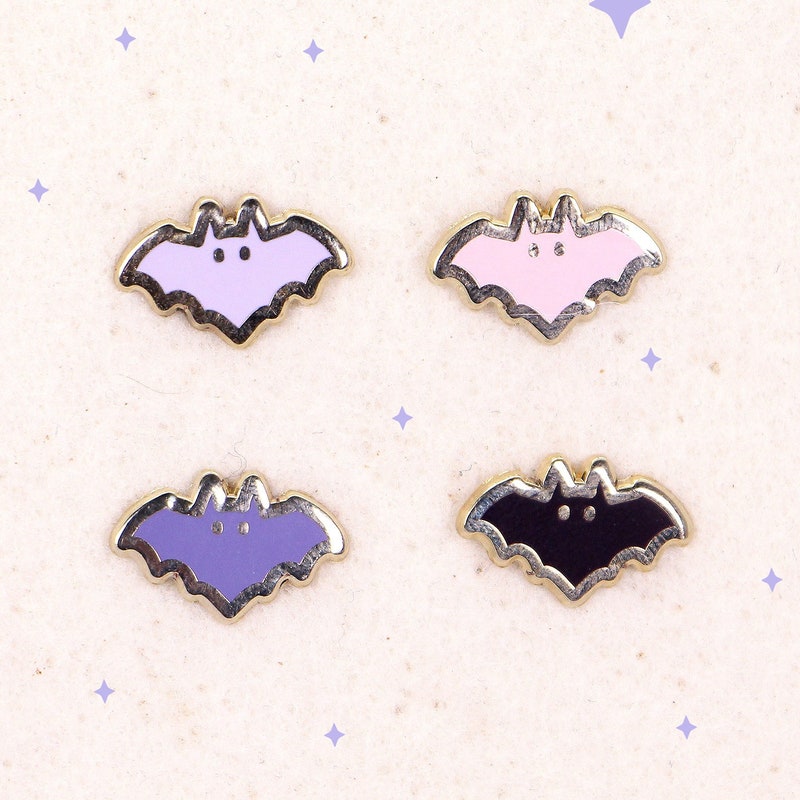 Bat Pin - Etsy