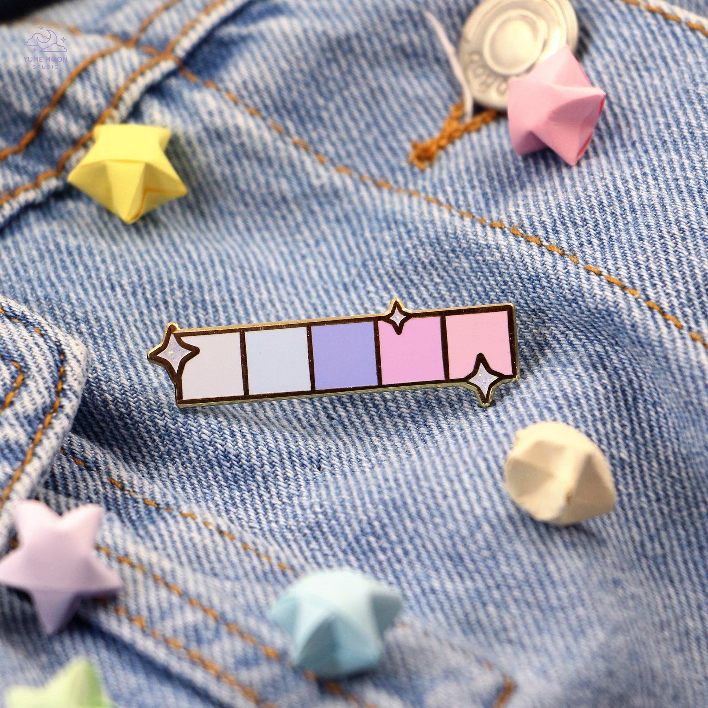 Ice Pastel Swatches Enamel Pin Accessories Pin Flair Yume - Etsy