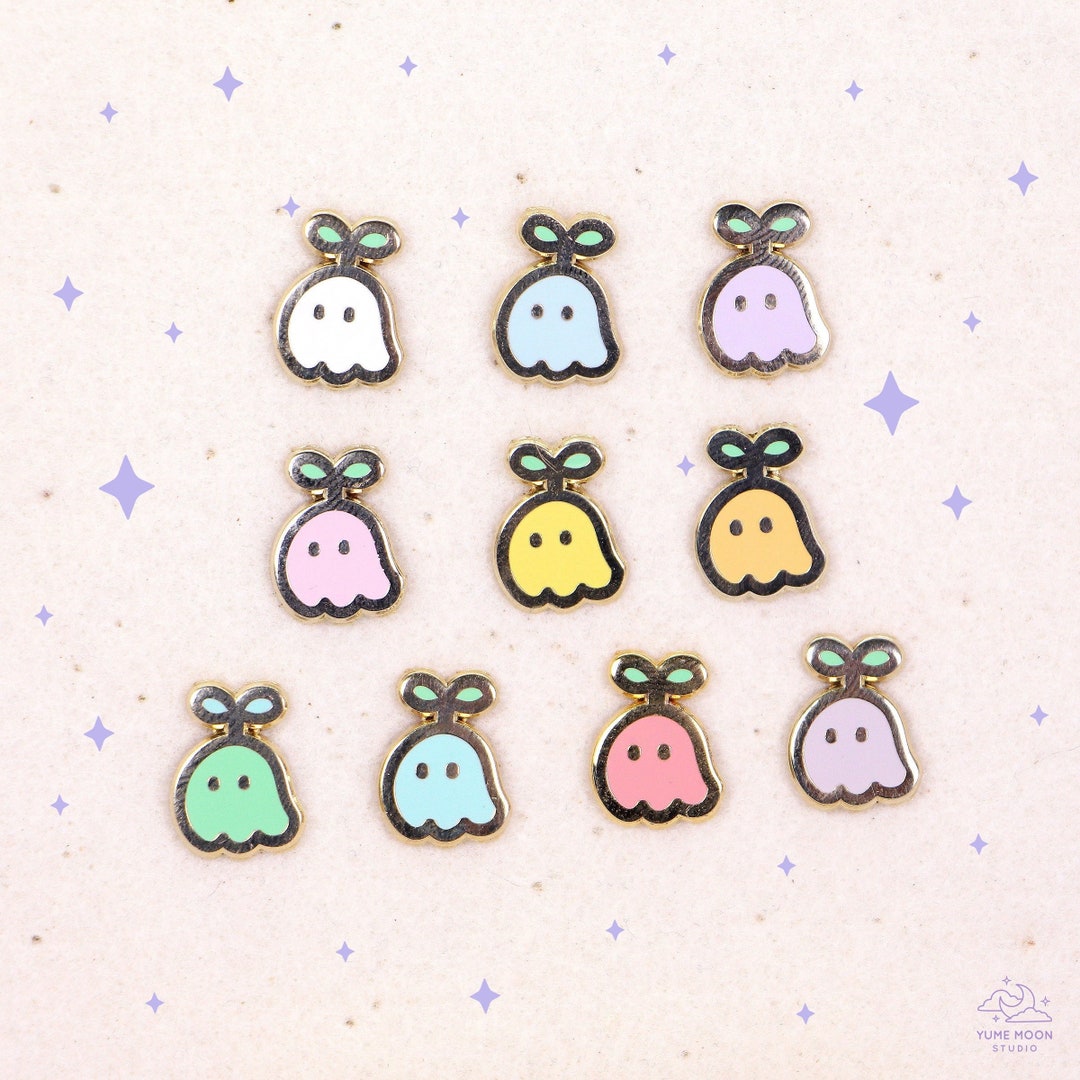 Sprout Ghostie Mini Filler Enamel Pin Accessories Pin Flair - Etsy