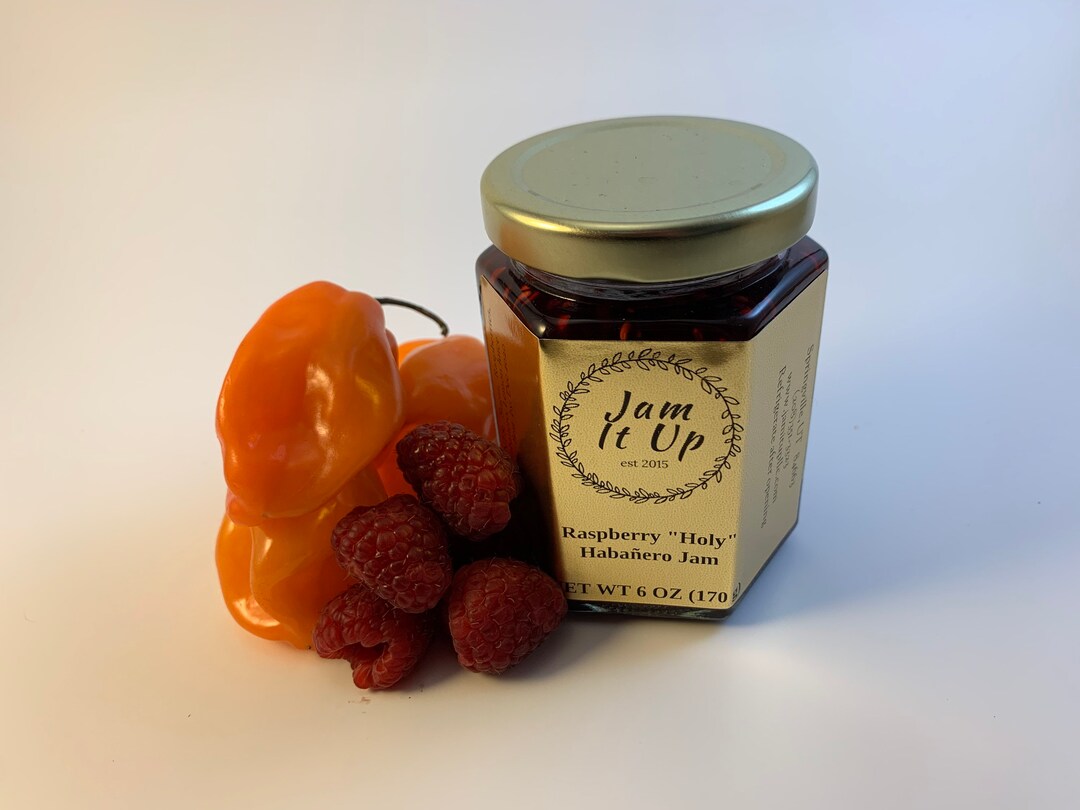Raspberry “holy” Habanero Jam - Etsy