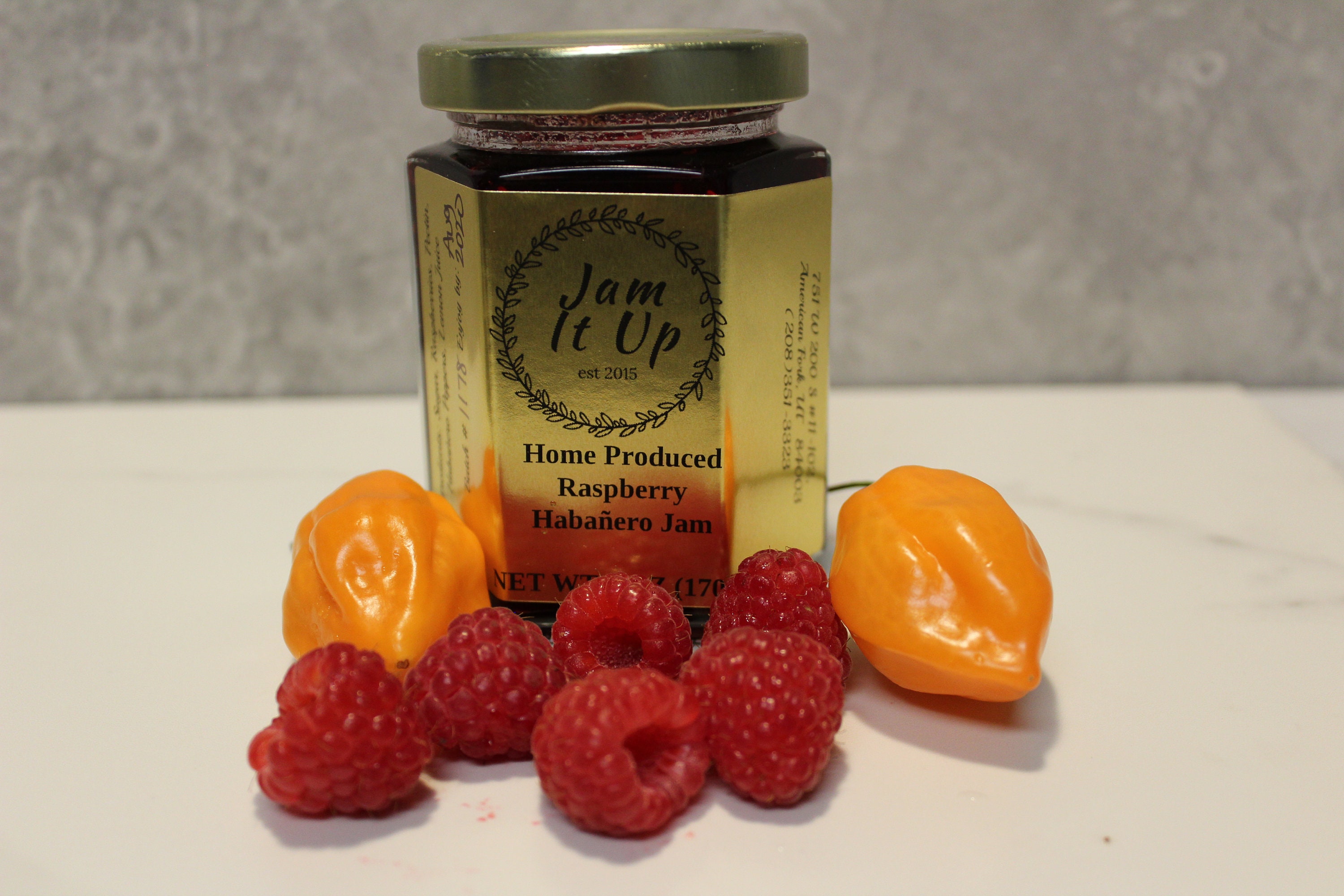 Raspberry Habanero Jam - Etsy
