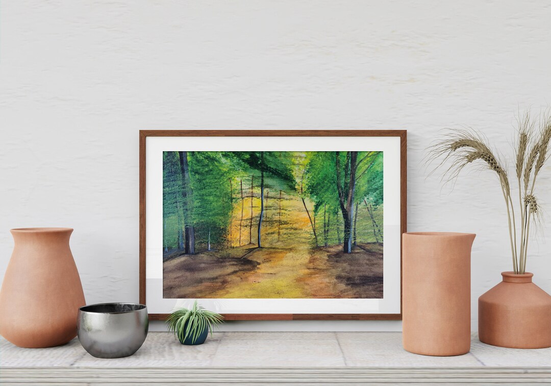 A Walk Through a Forest During Autumn, Dgartplusdesign, Landscape and ...