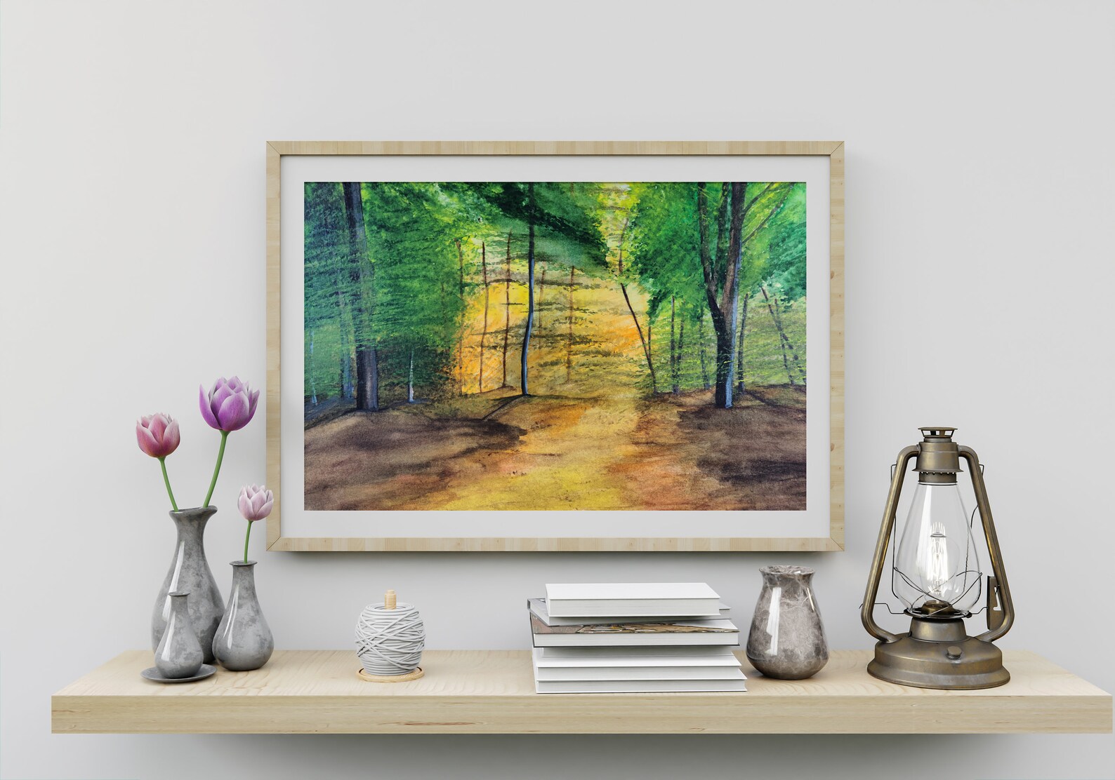 A Walk Through a Forest During Autumn, Dgartplusdesign, Landscape and ...